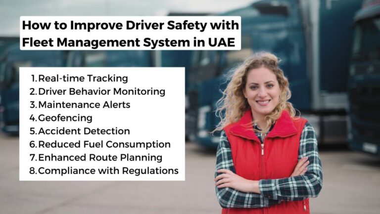 Improve Driver Safety with Fleet Management System in UAE