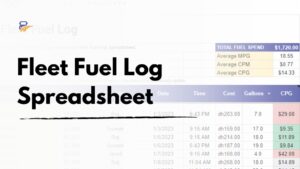 Fleet Fuel Log Spreadsheet – TransportSimple | Resources
